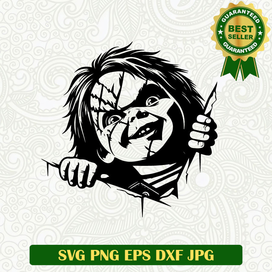 Chucky Horror Movie SVG cut file, Chucky SVG PNG – Lightberty