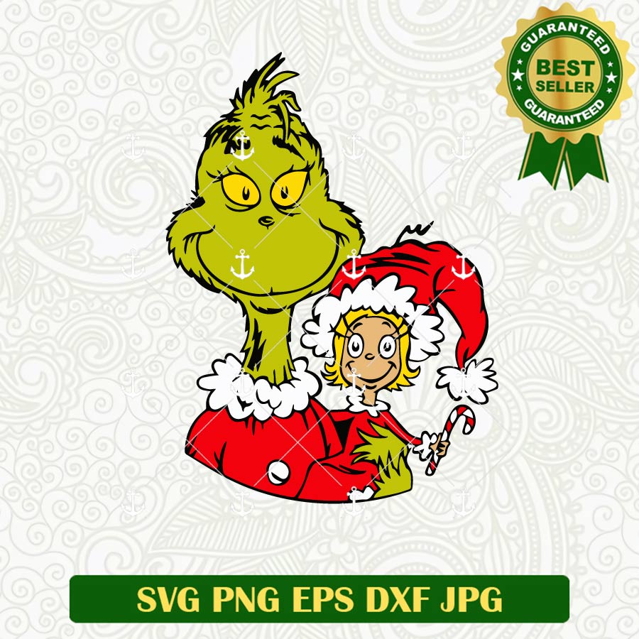 Grinch And Cindy Lou who SVG, Grinch Christmas SVG, Grinch Santa Claus ...