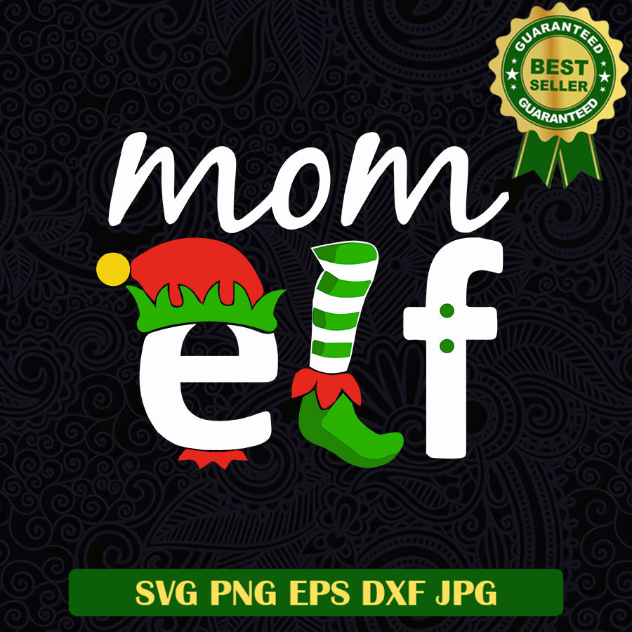 Mom elf christmas SVG, Christmas elf SVG files, family Elf SVG – Lightberty