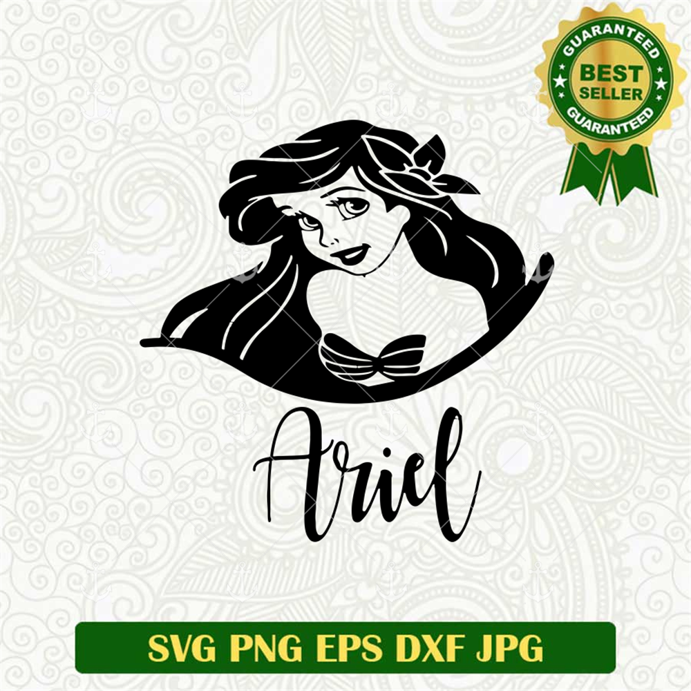 Ariel The Little Mermaid SVG, Ariel SVG, Disney SVG – Lightberty