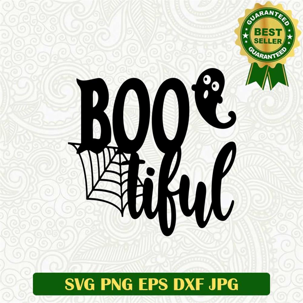 Bootiful Quote SVG, Halloween Humor SVG, Boo Text SVG PNG – Lightberty