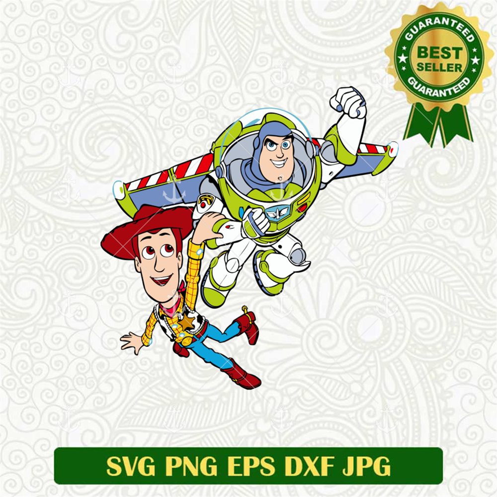 Buzz Lightyear And Woody SVG, Toy Story SVG, Disney SVG – Lightberty
