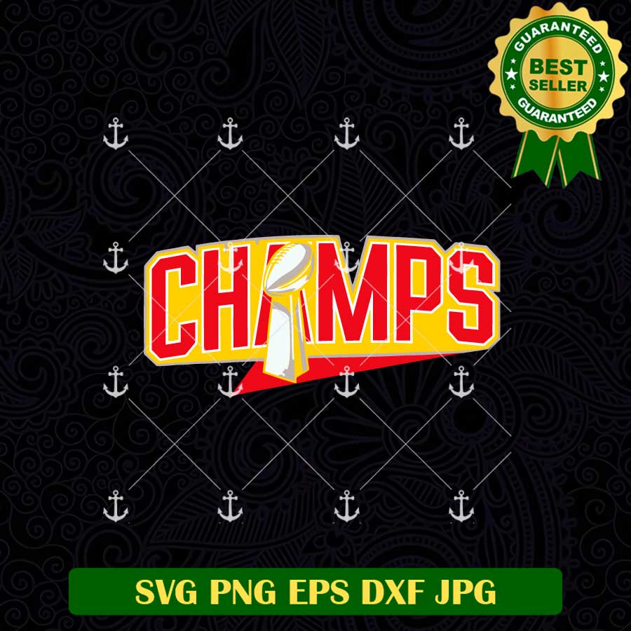 Chiefs Champs SVG, Chiefs Football Champions SVG, KC Chiefs SVG PNG ...