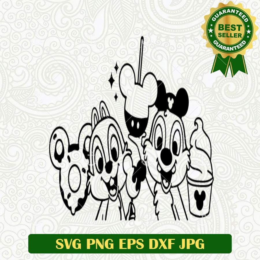 Chip And Dale Mickey Head SVG, Chip And Dale Cartoon SVG PNG – Lightberty