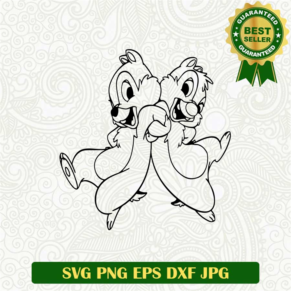 Chip and Dale SVG, Chip 'n Dale: Rescue Rangers SVG, Disney SVG ...