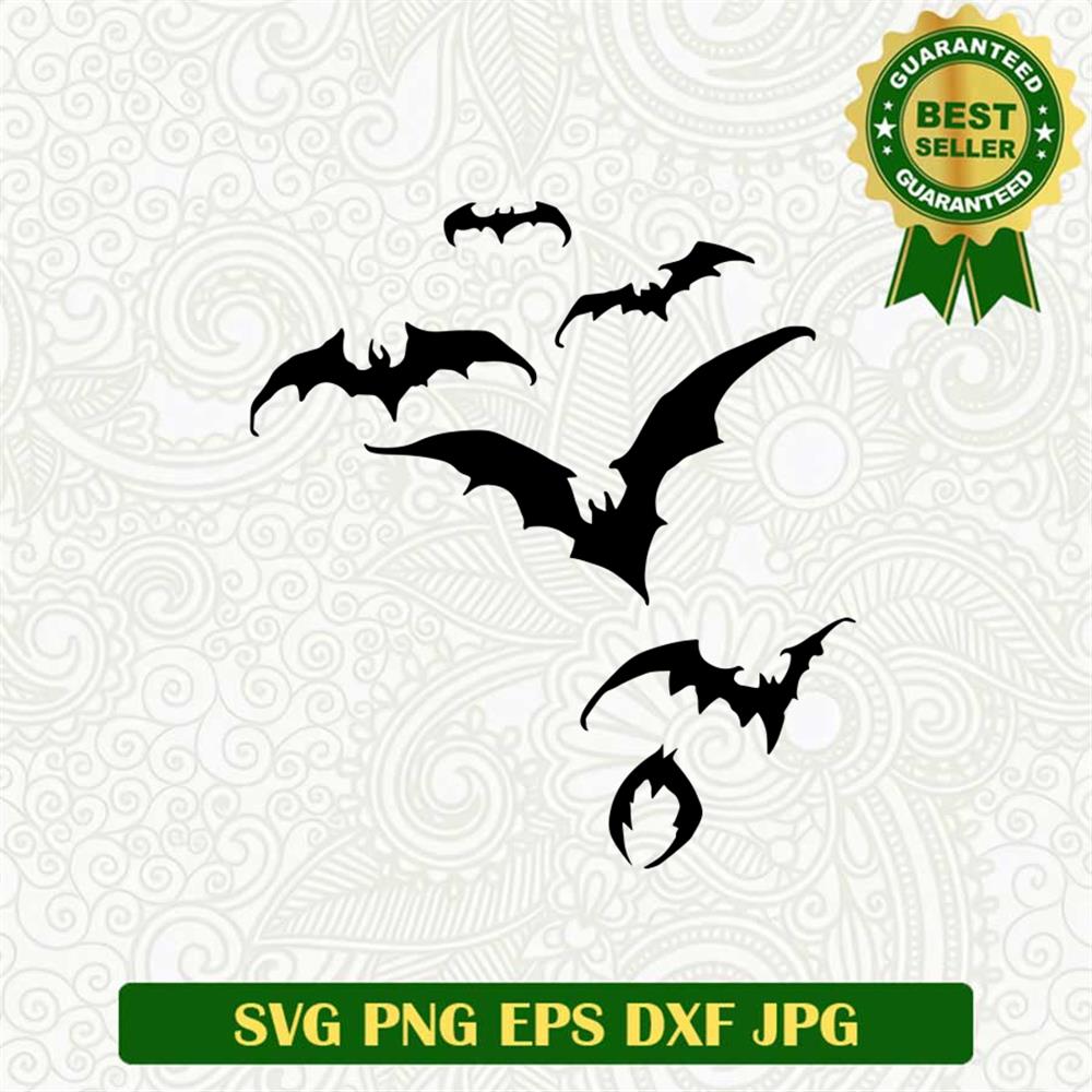 Demobat Tattoo SVG, Eddie Munson Ink SVG, Stranger Things Bat Art SVG ...