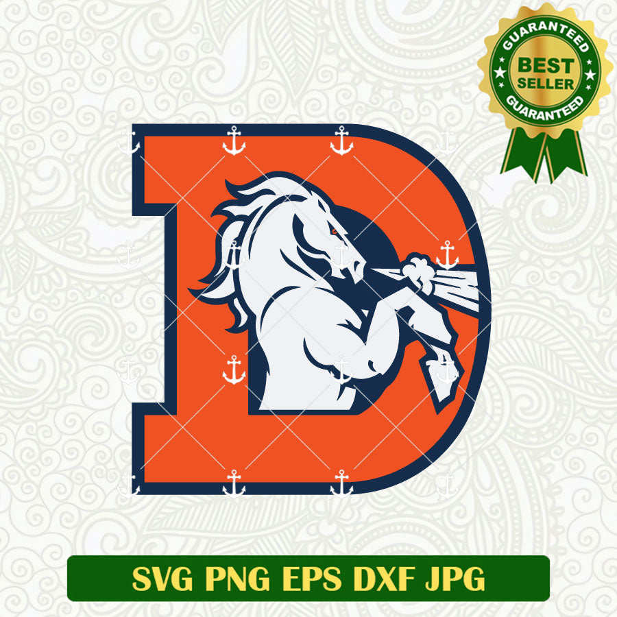 Denver Broncos Logo SVG, Horse Head SVG, Denver Broncos NFL SVG ...