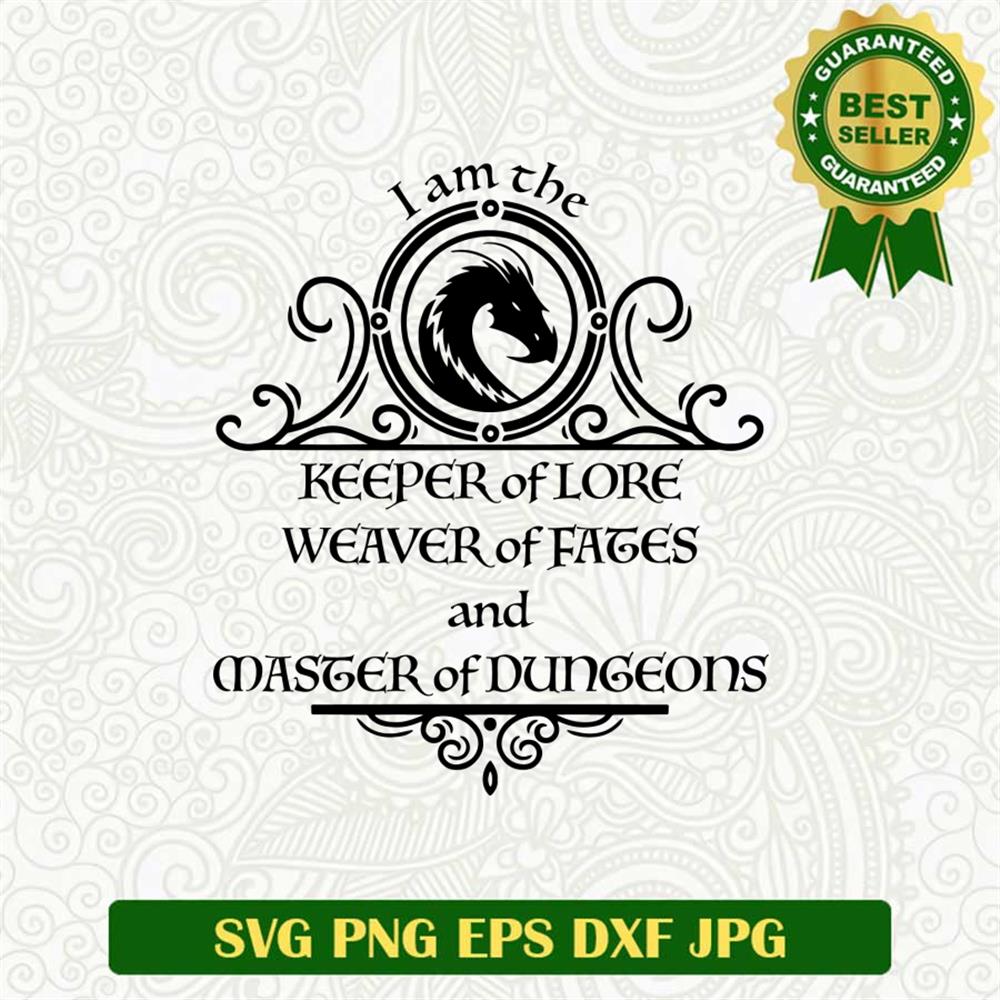 Dungeon Master Quote SVG, DnD Hero Roleplay SVG, Fantasy Game Leader S ...