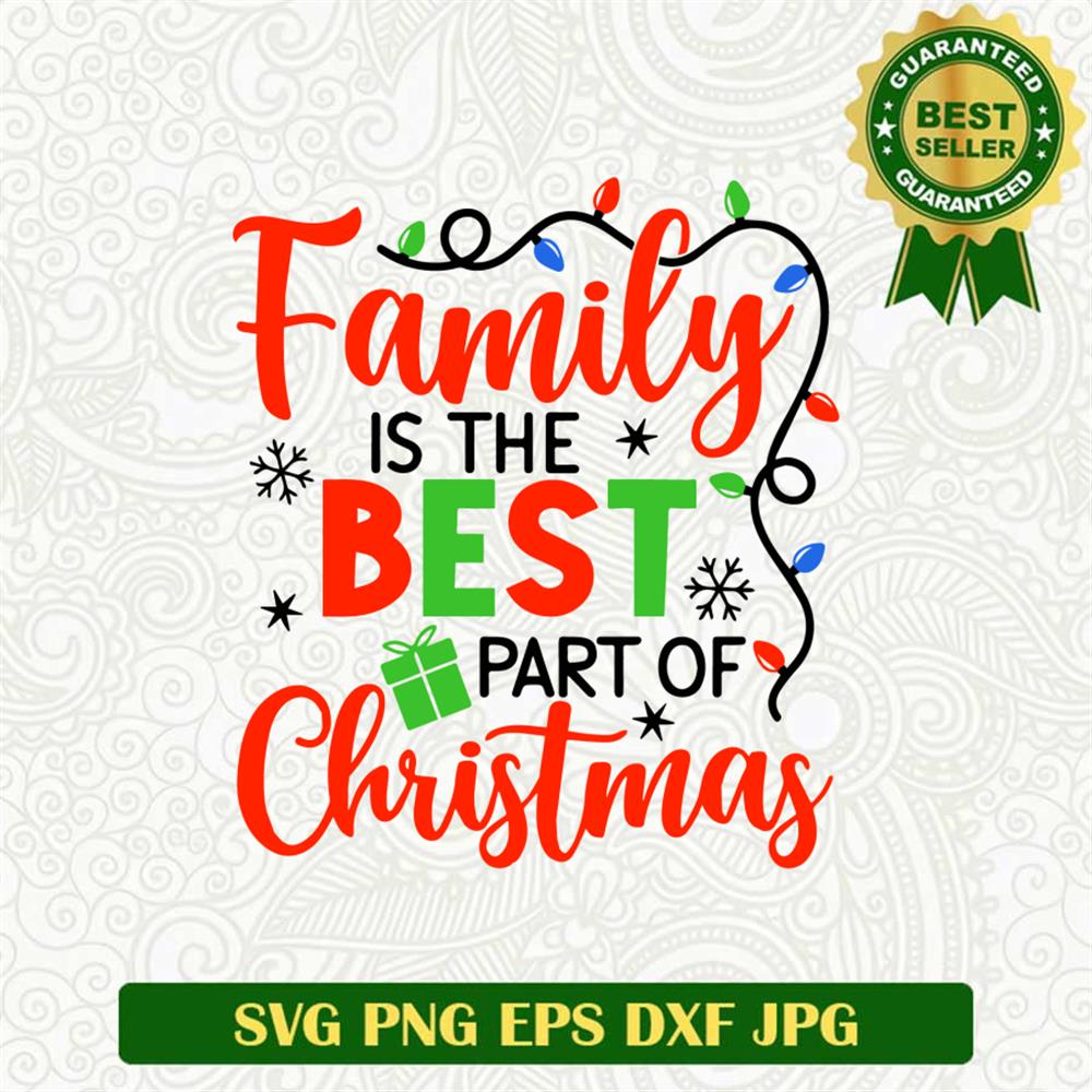 Festive Family SVG, Heartwarming Xmas Quote SVG, Holiday Togetherness ...