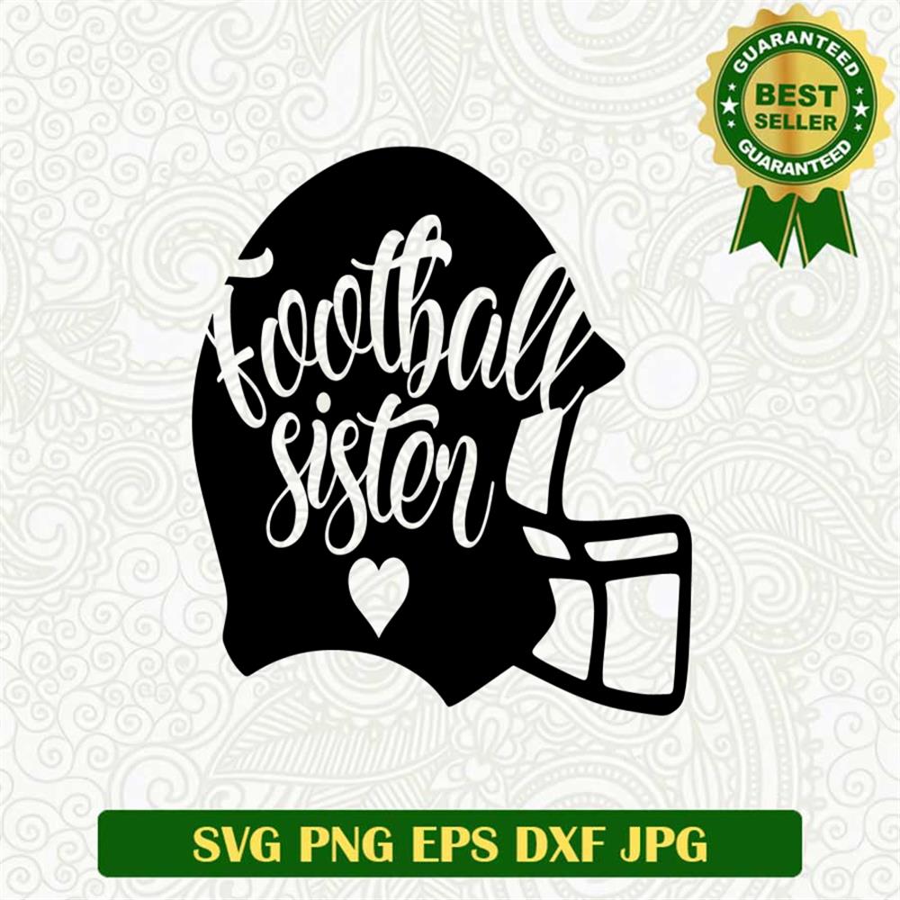 Football Girl SVG, Touchdown Sister SVG, Cheerful Sports Shirt SVG PNG ...