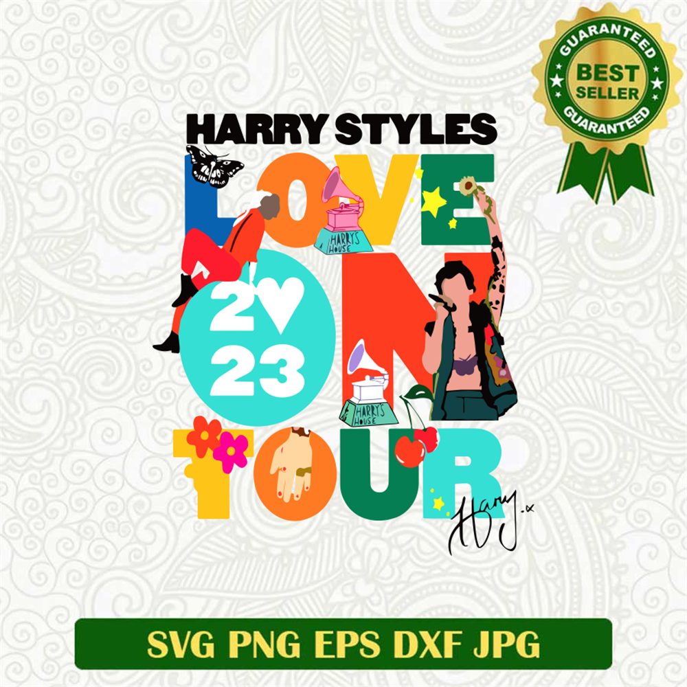 Harry Styles SVG, Harry Style Tour SVG PNG – Lightberty