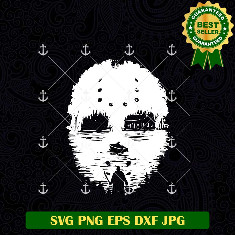 Jason Voorhees Lake Face SVG, Jason Voorhees Horror SVG, Jason Voorhee ...