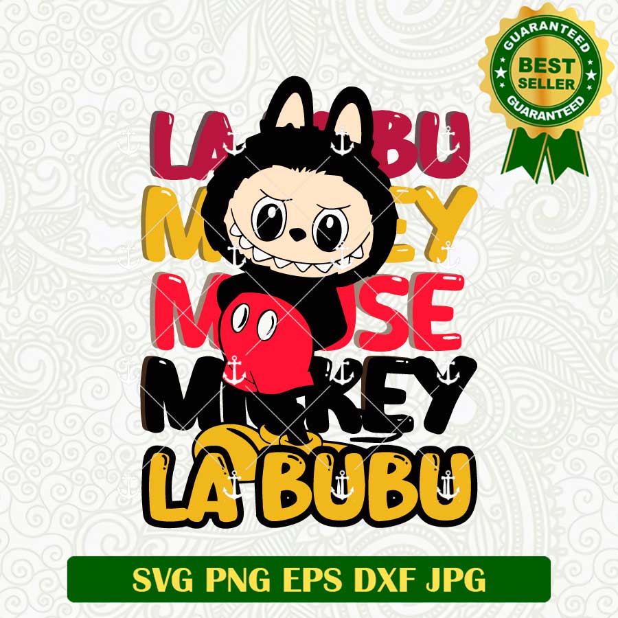 Mickey Labubu SVG, Labubu Funny SVG, Collectible SVG PNG – Lightberty