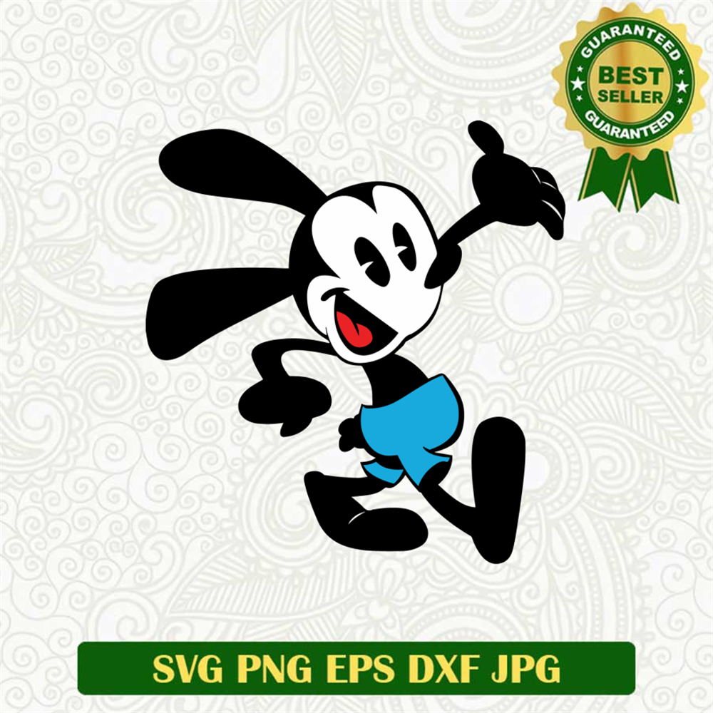 Oswald the Lucky Rabbit SVG, Oswald SVG, Disney SVG – Lightberty