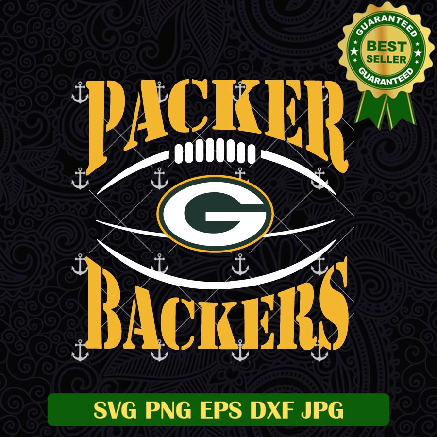 Packer Backers Football Logo SVG, Green Bay Packers SVG, Packers Funny ...