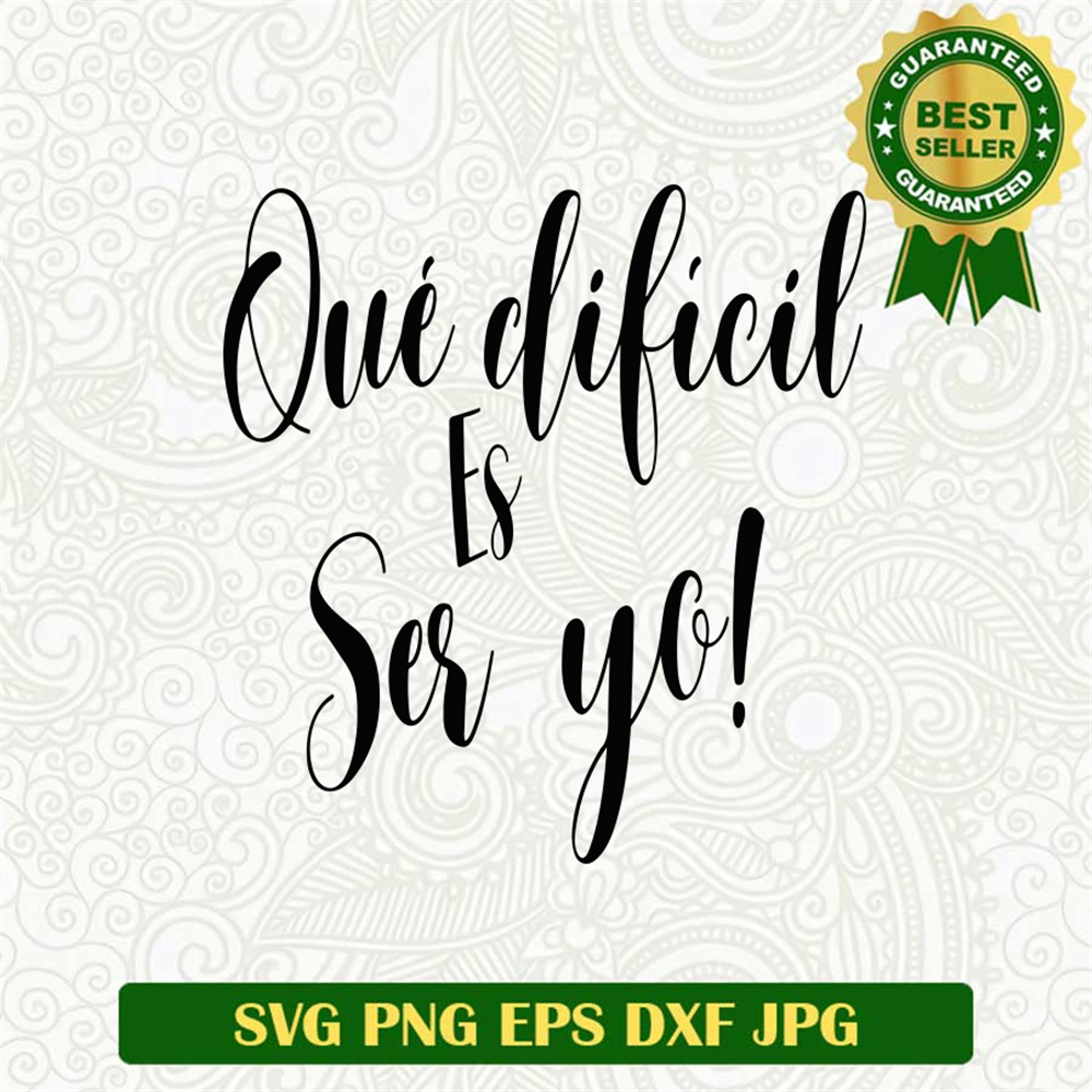 Que Dificil Es Ser Yo! SVG, Mia Colucci SVG, Rebelde SVG – Lightberty