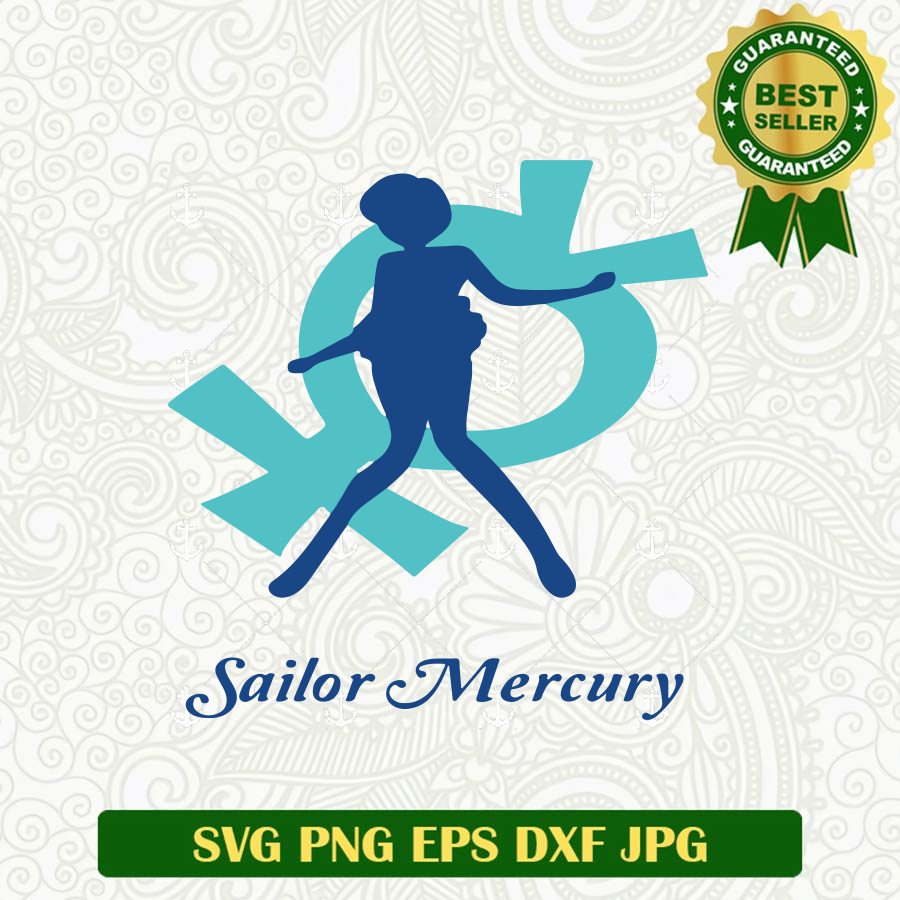 Sailor Mercury SVG, Sailor Moon Mercury SVG, Mercury SVG – Lightberty