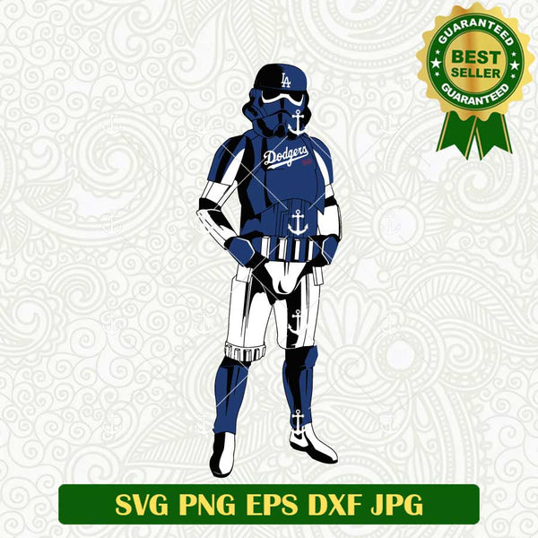 Stormtrooper La Dodgers SVG, Stormtrooper Star Wars SVG PNG, Stormtroo ...