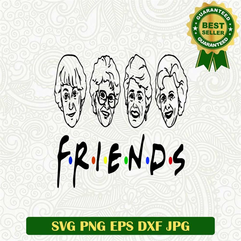 The Golden Girls Friends Logo SVG, Golden girls SVG, Golden girls face ...
