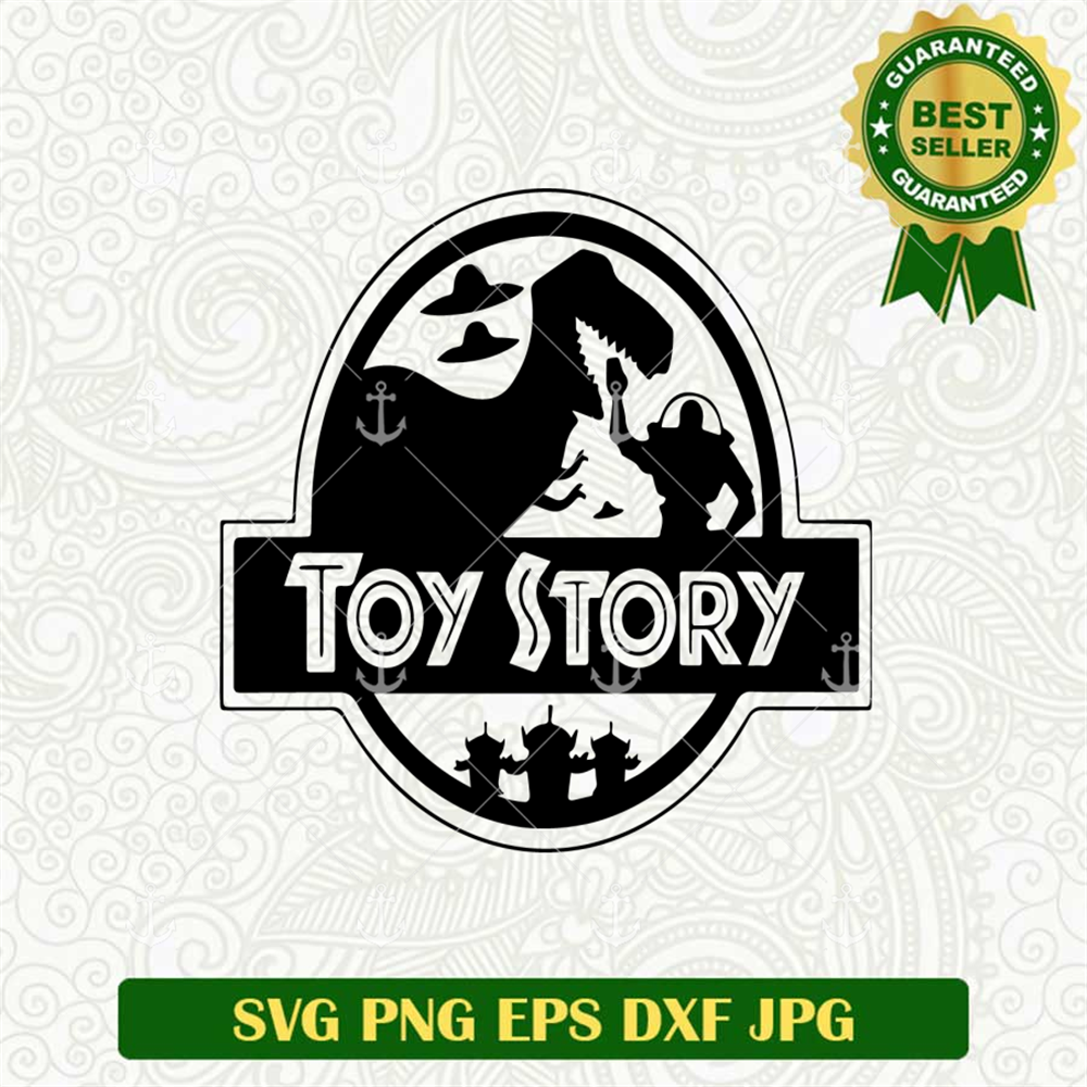 Toy Story T rex Logo SVG, T Rex Dinosaur SVG, Toy Story SVG – Lightberty