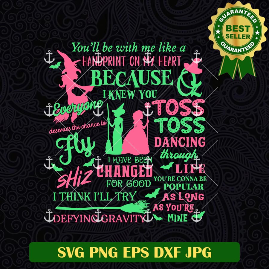 Wicked Change For Good SVG, Wicked SVG, Wicked Musical Movie SVG PNG ...