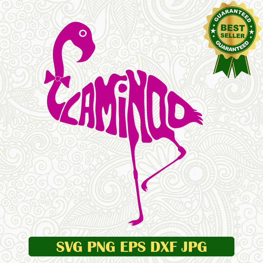 Flamingo typography pink SVG, Flamingo Summer Typo SVG, Flamingo ...