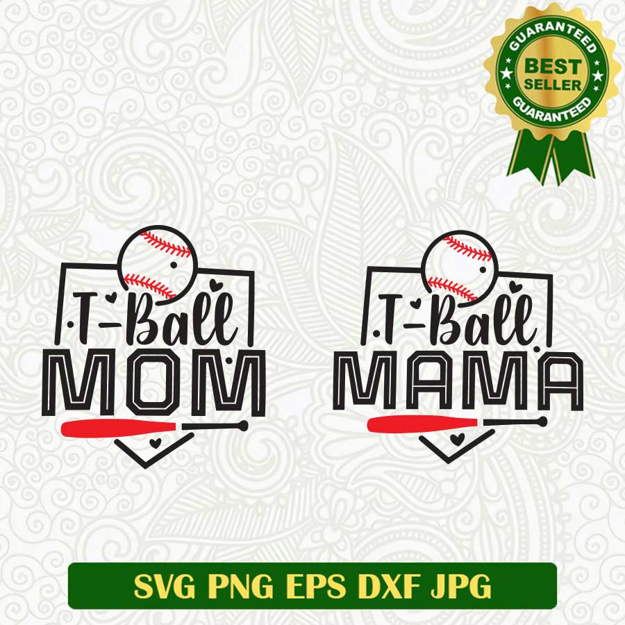 T ball mom T ball Mama SVG, T ball Mom baseball SVG, Mother's Day Base ...