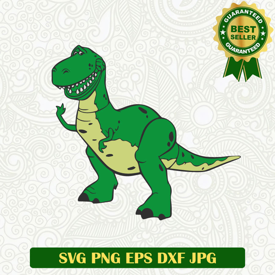 T rex Toy Story SVG, Toy Story Character SVG, Rex Toy story SVG PNG ...