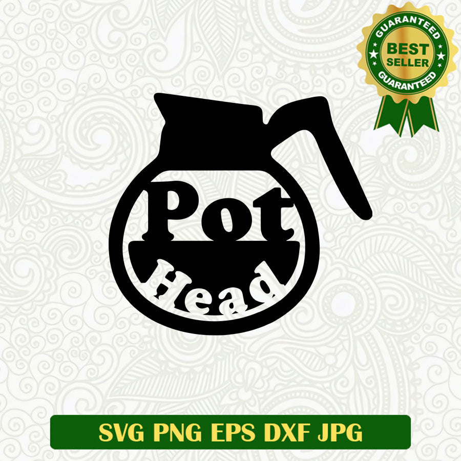 Pot head SVG, Pt head plant SVG, Plant SVG cut file cricut – Lightberty